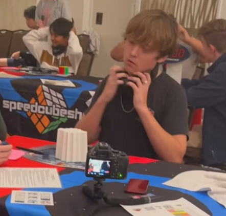 Clock single WR 1.97s Brendyn Dunagan - 魔術方塊